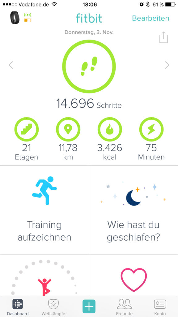 Fitbit App - Tracking einfach gemacht! - FACE YOUR FUTURE